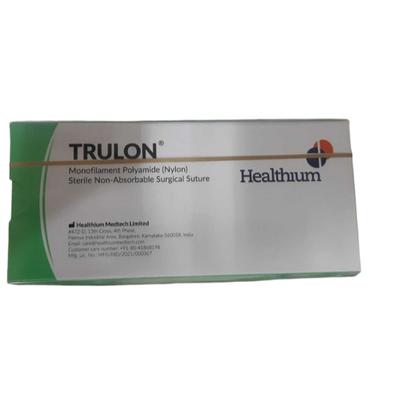 Healthium Trulon Surgical suture (2-0)(70 cm)(SN 3336) 1 s Online at ...