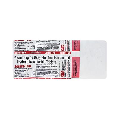 Buy JOSTEL TRIO 40 Tablet 10's Online at Upto 25% OFF | Netmeds