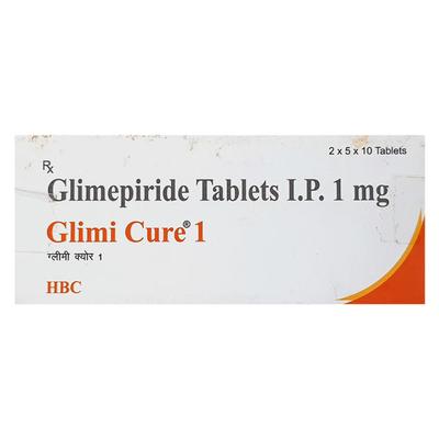 Glimicure 1mg Tablet 10'S