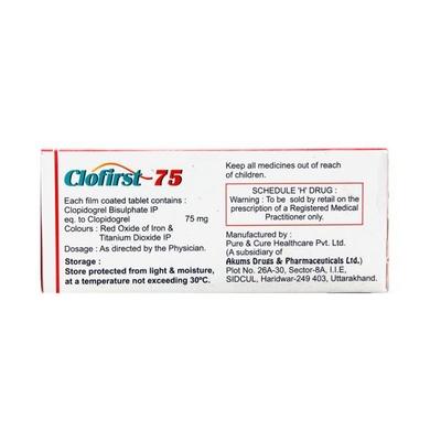 Clofirst 75mg Tablet 10'S