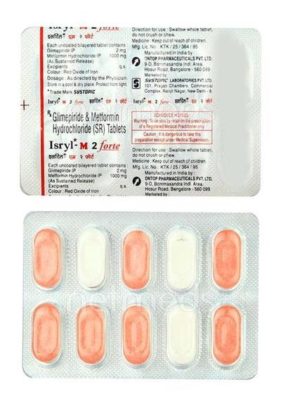 Isryl M2 Forte Tablet 10'S