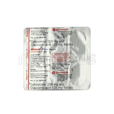 Altacef CV 250mg Tablet 6'S