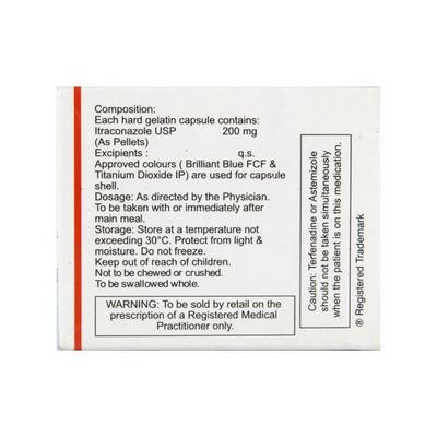 Itrafix 200mg Capsule 4'S