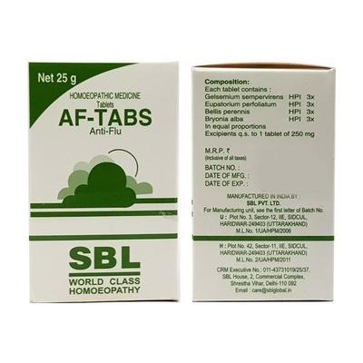 Buy SBL AF Tabs 25 gm Online at Discounted Price | Netmeds