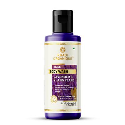 Buy Khadi Organique Khadi Body Wash - Lavender & Ylang Ylang 210 ml Online at Discounted Price ...