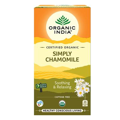 Buy Organic India Tea Bags- Simply Chamomile 25's Online at Best Price ...