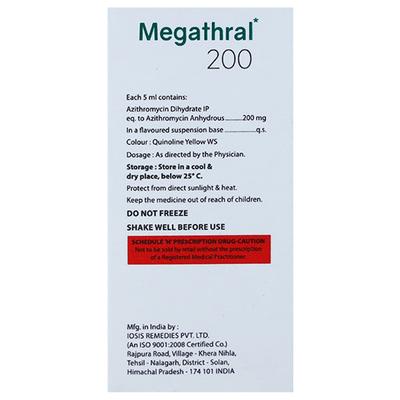 MEGATHRAL 200 Oral Suspension 15ml