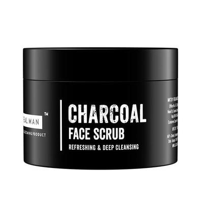 The Real Man Refreshing & Deep Cleansing Charcoal Face Scrub 50 gm