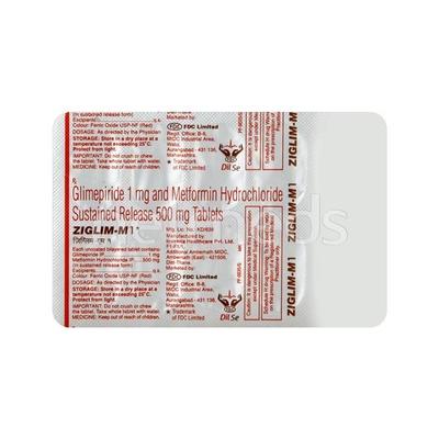 Ziglim M 1mg Tablet 10'S