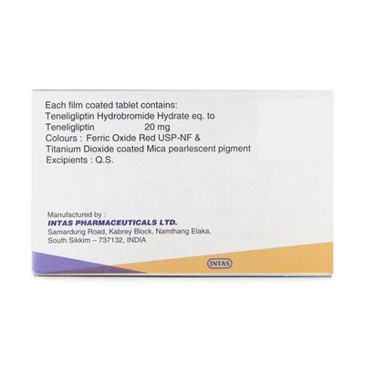 Teniva 20mg Tablet 15'S