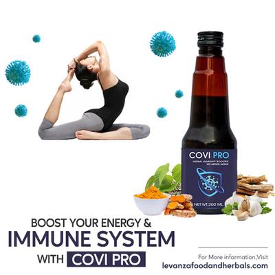 Le-Vanza Covi Pro Herbal Immunity Booster (Pack of 2 x 200 ml)