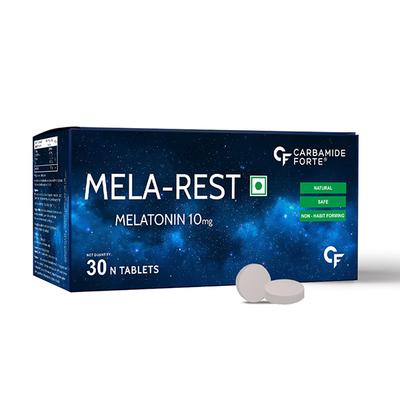 Buy CF Mela-Rest Melatonin 10 mg Veg Tablets 30's Online at Best Price ...