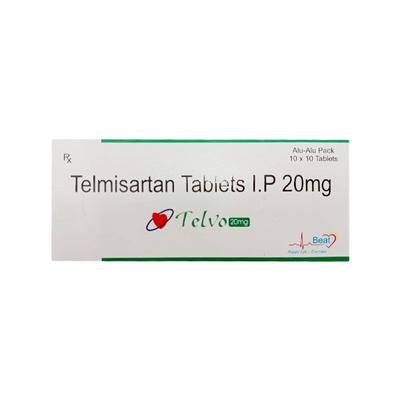 TELVO 20mg Tablet 10's