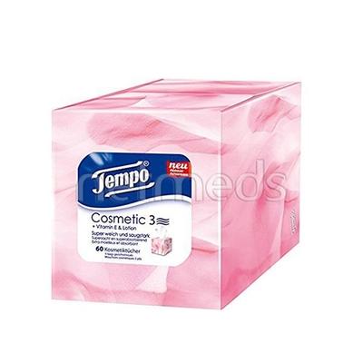 Tempo Facial Tissue Cosmetic Box 3Ply (60-Pulls)