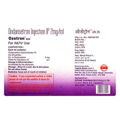 Ozotron 2mg Injection 2ml