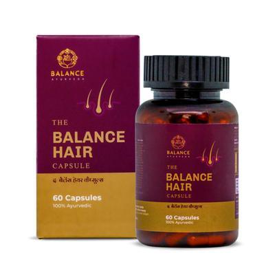 Balance Ayurveda The Balance Hair Capsules 60's Online at Best Price ...