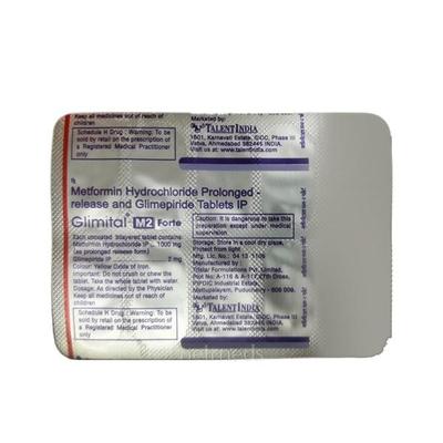 Glimital M2 Forte Tablet 10'S