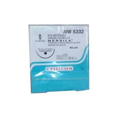 Buy Johnson & Johnson Ethicon Mersilk Non Absorbable Surgical Suture (90 cm) (NW5332) 1's Online ...