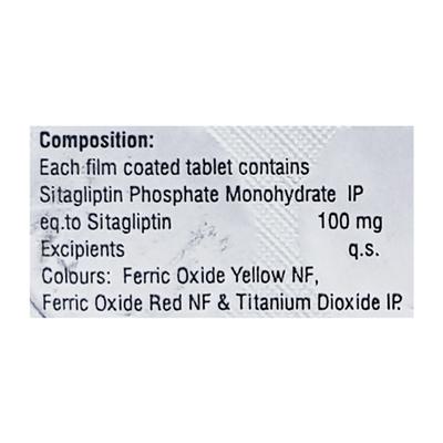 JSITA 100 Tablet 10's Price, Uses, Side effects, Substitutes | Netmeds