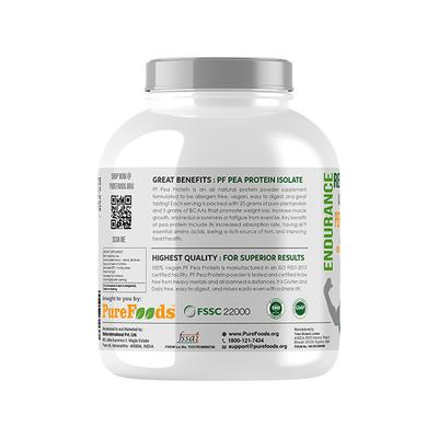 PureFoods PF Pea Protein Powder - Banana Flavour 2270 gm Online at Best ...