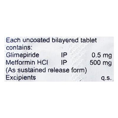 SEIZMET G 0.5 Tablet 10's