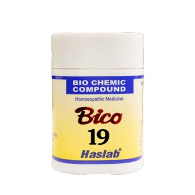 Buy Haslab Bico 19 Biochemic Compound Tablet 550 gm Online at ...