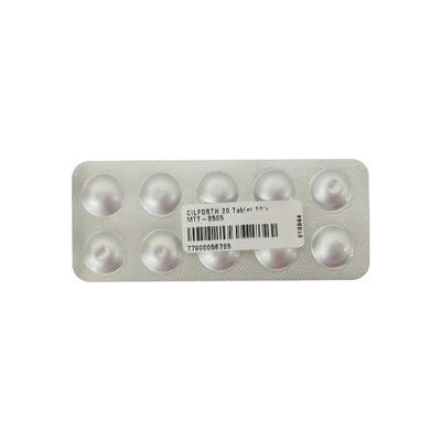 CILFORTH 20 Tablet 10's