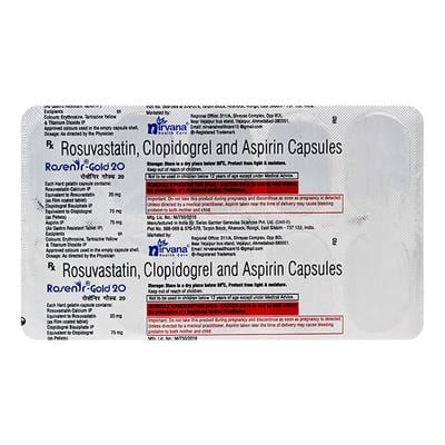 Buy ROSENIR GOLD 20 Capsule 10's Online at Upto 25% OFF | Netmeds