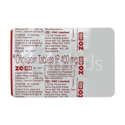 ZO 400mg Tablet 10'S