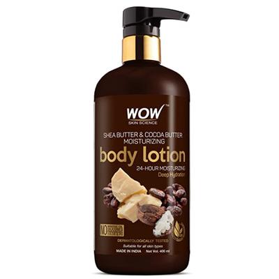 Buy WOW Skin Science Body Lotion - Shea Butter & Cocoa 100 ml Online at ...