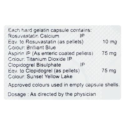 TRICREST Capsule 10's Price, Uses, Side effects, Substitutes | Netmeds