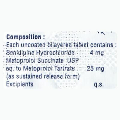 Benidin M 4/25mg Tablet 10'S
