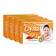 Dyna Beauty Soap - Sandal & Saffron (Pack of 4 x 125 gm) 1's Online at ...